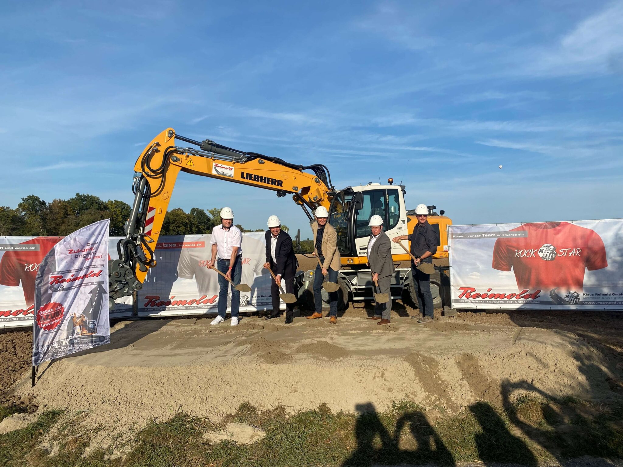 WHS feiert mit der Stadt Wiesloch den Spatenstich im Gebiet "Äußere ...